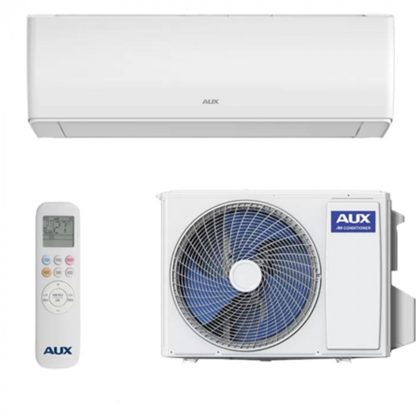 Инверторен климатик AUX ASW-H12C5B4/HAR3DI-D0 Halo, 12000 BTU, Клас A ...