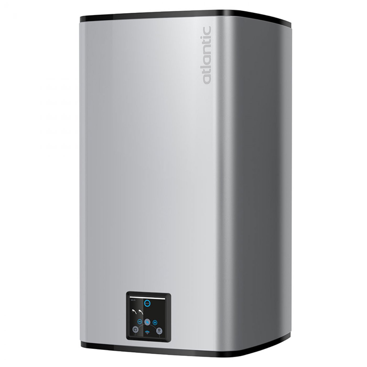Вертикален бойлер Atlantic Steatite Cube WiFi 100 Silver — Klimatici.bg